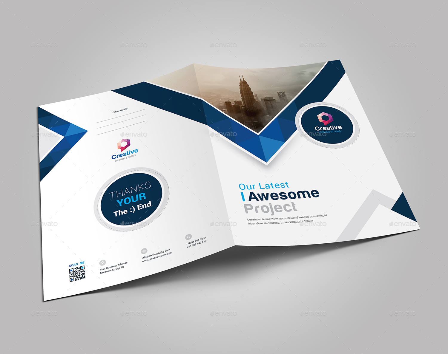 Presentation Folder, Print Templates | GraphicRiver