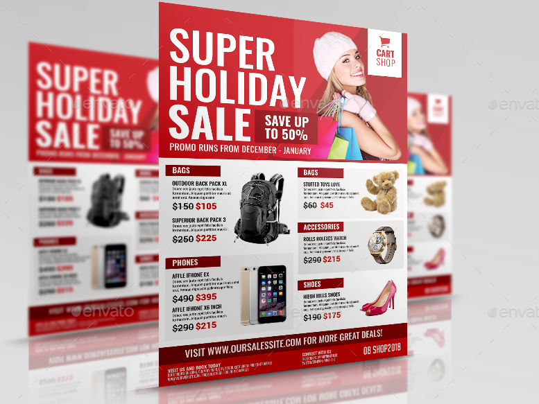 Product Sale Promotional Flyer, Print Templates | GraphicRiver