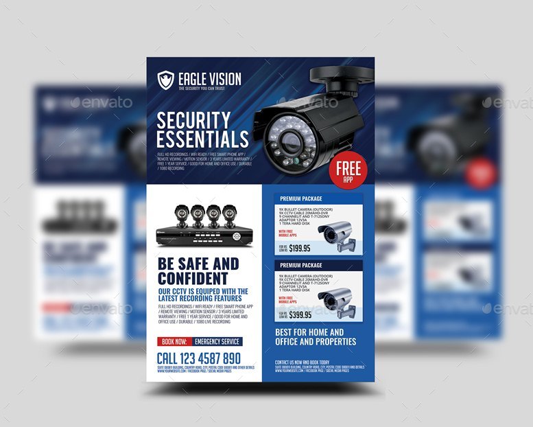 CCTV Camera Center, Print Templates | GraphicRiver