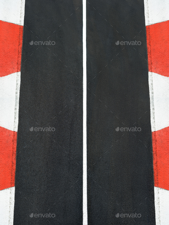 Texture of motor race asphalt and curb Grand Prix track Stock Photo by ...