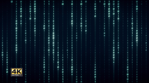 Binary Code 4K, Motion Graphics | VideoHive