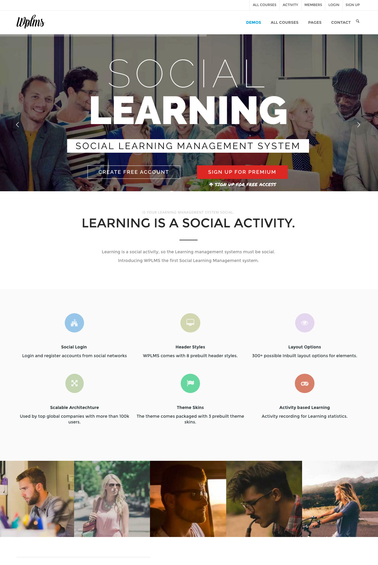 WPLMS Learning Management System for WordPress, Education Theme by VibeThemes