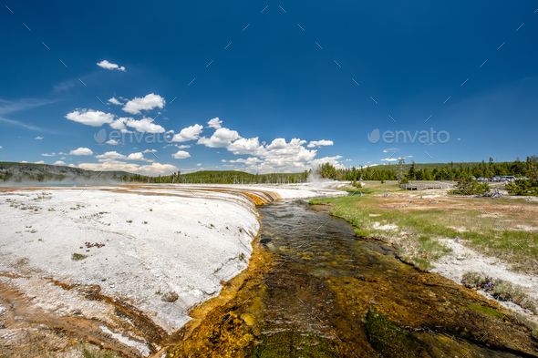 Iron Spring Creek in Yellowstone Stock Photo by haveseen | PhotoDune