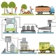 Olive Oil Production Process Stages Harvesting, Vectors | GraphicRiver