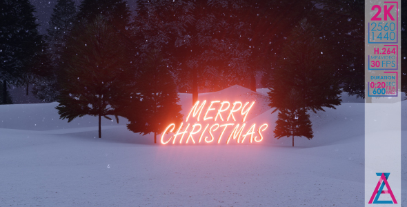 Merry Christmas Background 2, Motion Graphics | VideoHive