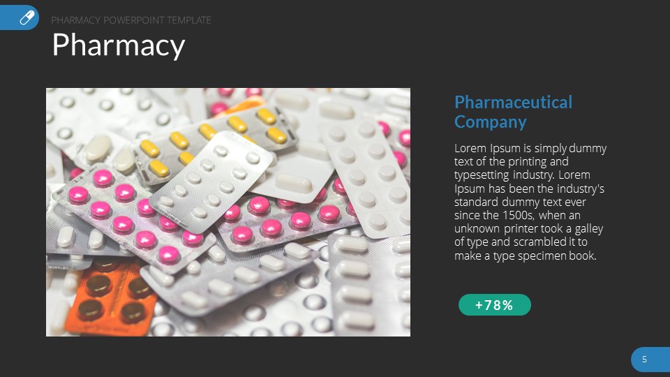 Pharmacy PowerPoint Presentation Template by SanaNik | GraphicRiver