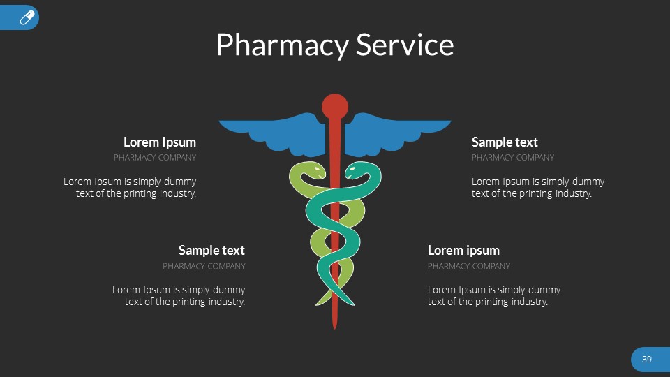 Pharmacy PowerPoint Presentation Template by SanaNik | GraphicRiver