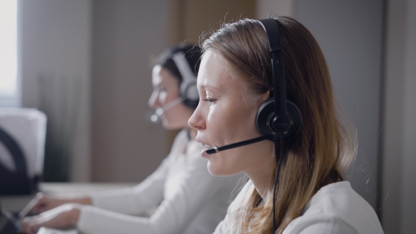 Shot of a Assistants Director in a Headset, Stock Footage | VideoHive