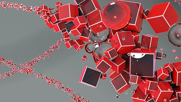 Digital Rotating Cubes, Motion Graphics | VideoHive