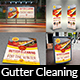 Gutter Cleaning Services Advertising Bundle, Print Templates | GraphicRiver