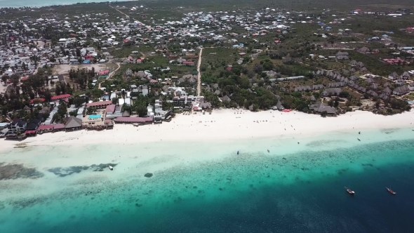 Aerial View of Nungwi, Stock Footage | VideoHive