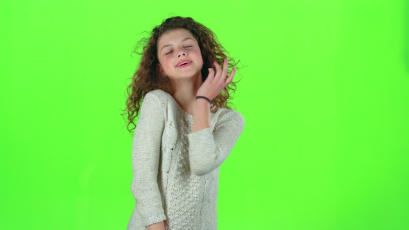 Baby Shows Different Emotions. Green Screen, Stock Footage | VideoHive