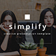 Simplify Minimal Keynote Template, Presentation Templates | GraphicRiver