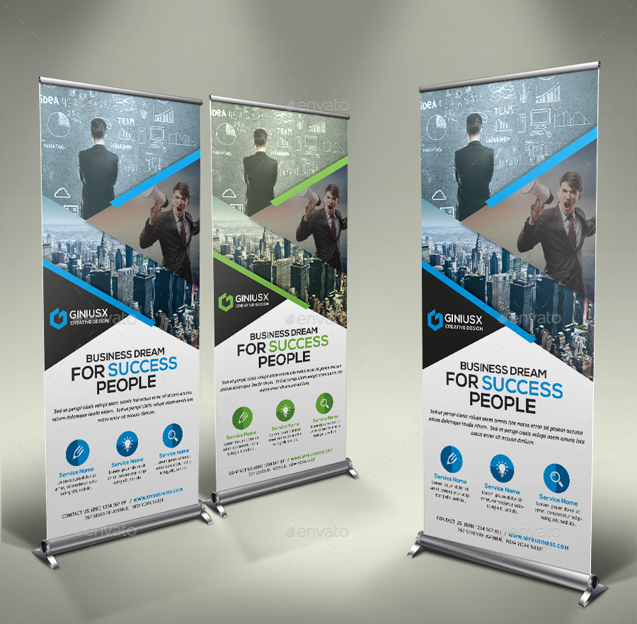 Creative Business Roll Up, Print Templates | GraphicRiver