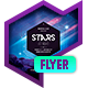 Club Flyer: Stars at Night, Print Templates | GraphicRiver