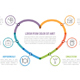 Heart Infographics, Infographics | GraphicRiver