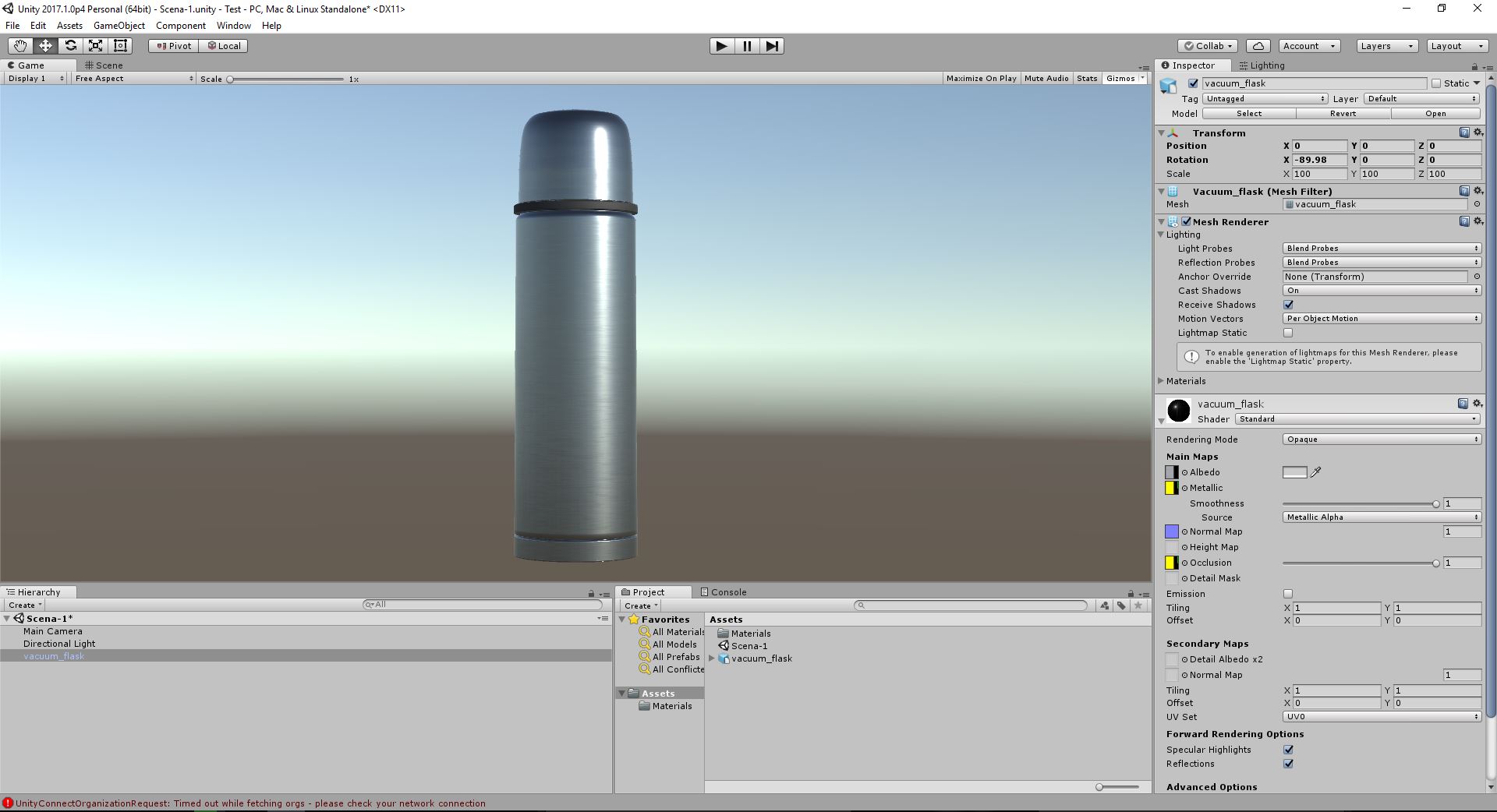 Vacuum Flask by FrancescoMilanese85 | 3DOcean
