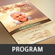 Forever Funeral Program Template, Print Templates | GraphicRiver
