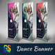 Dance Banner Template, Print Templates | GraphicRiver
