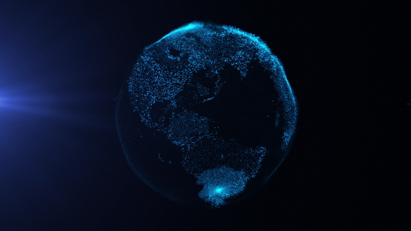 Planet Rotation, Motion Graphics | VideoHive