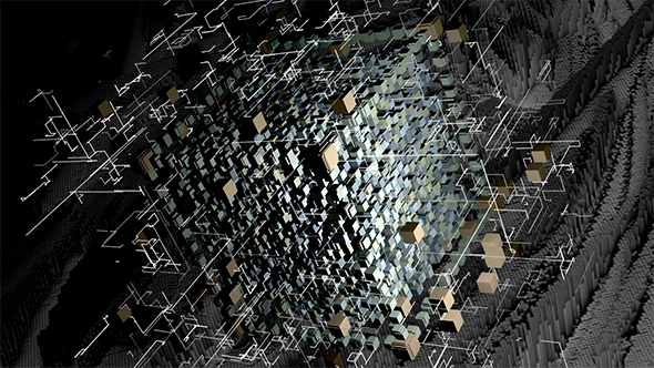 Cubic Abstract Motion Background, Motion Graphics | VideoHive