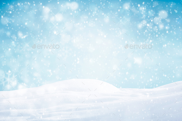 Falling snow Stock Photo by mblach | PhotoDune