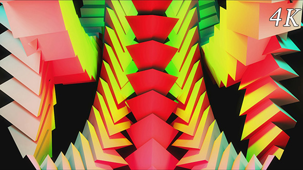 Shades of Geometry 4K 02, Motion Graphics | VideoHive