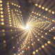 Gold Glitter Tunnel Loop V5, Motion Graphics | VideoHive