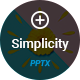 Simplicity - Minimal Powerpoint Template, Presentation Templates ...