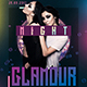 Glamour Night Party Flyer, Print Templates | GraphicRiver