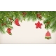 Christmas Spruce Border, Vectors | GraphicRiver
