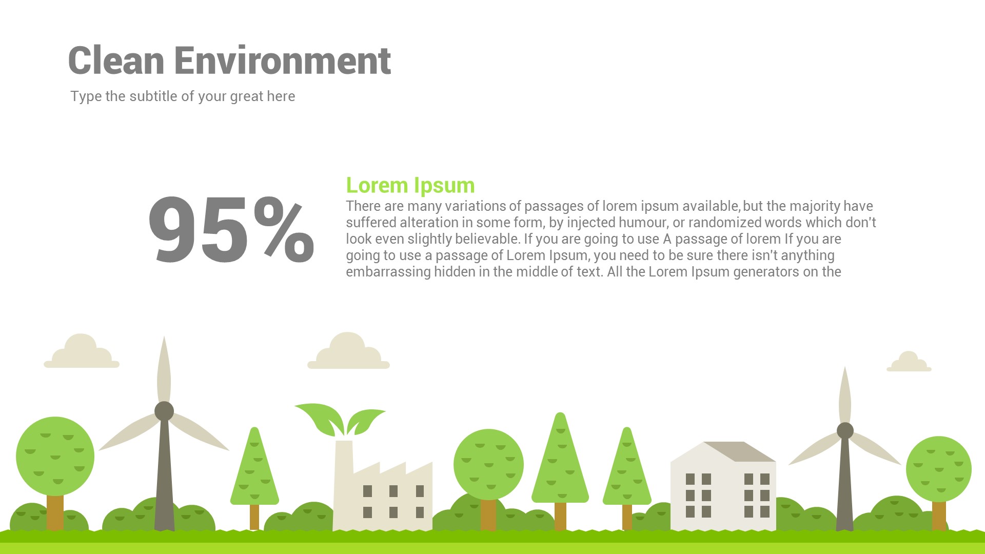 Ecological PowerPoint Template, Presentation Templates | GraphicRiver