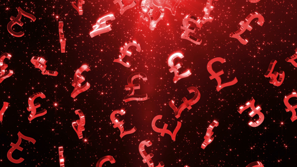 Pound Signs Falling, Motion Graphics | VideoHive