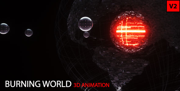 Burning World V2, Motion Graphics | VideoHive
