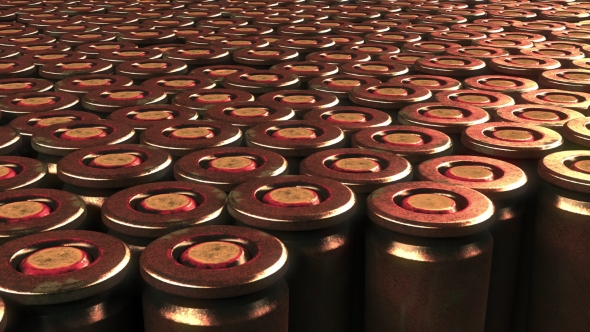 Multiple Bullet Cartridge Primers, Motion Graphics | VideoHive