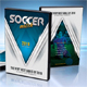 Soccer Match DVD Cover Template, Print Templates | GraphicRiver