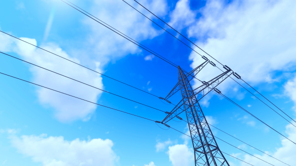 City Power Lines, Motion Graphics | VideoHive