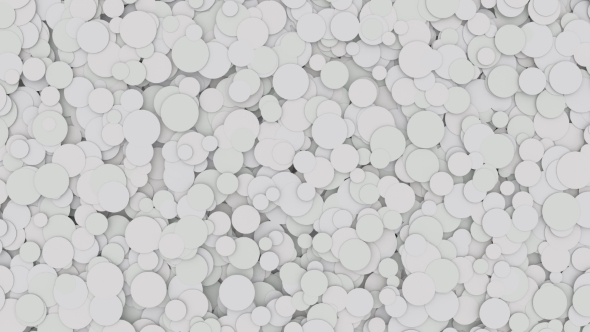 Moving White Bubbles, Motion Graphics | VideoHive