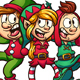 Singing Christmas Elves, Vectors | GraphicRiver
