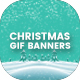 Animated GIF Merry Christmas Banners Ad, Web Elements | GraphicRiver
