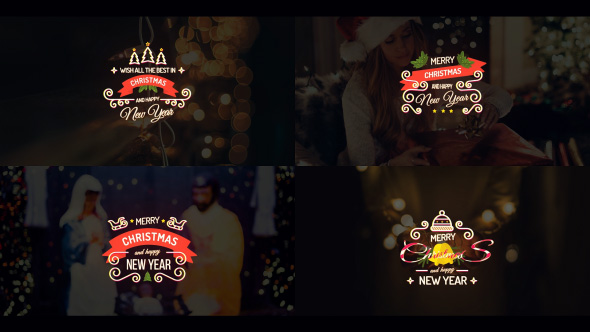 Merry Christmas by shape_aep | VideoHive
