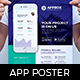 Mobile App Poster Template, Print Templates | GraphicRiver