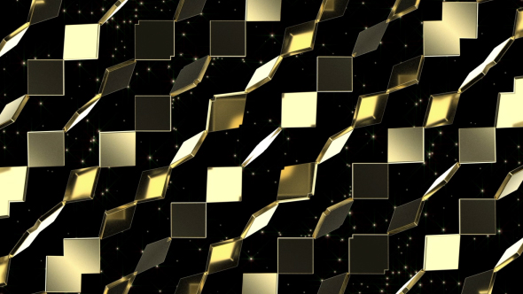 3D Gold Abstract, Motion Graphics | VideoHive
