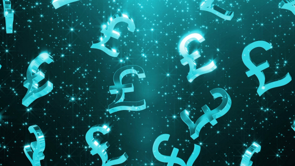 Pound Signs with Particles, Motion Graphics | VideoHive