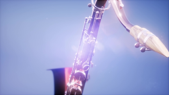Golden Tenor Saxophone, Motion Graphics | VideoHive