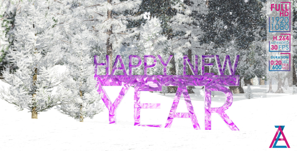 Happy New Year Background, Motion Graphics | VideoHive