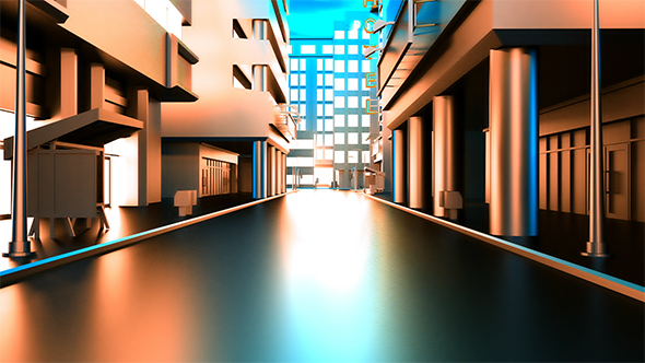 Cityscape, Motion Graphics | VideoHive