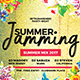Summer Jamming Flyer, Print Templates | GraphicRiver