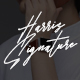 Harris Signature Typeface, Fonts | GraphicRiver