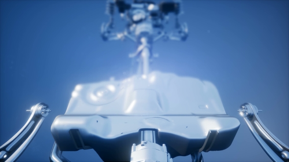 Detailed Car Engine and Other Parts, Motion Graphics | VideoHive